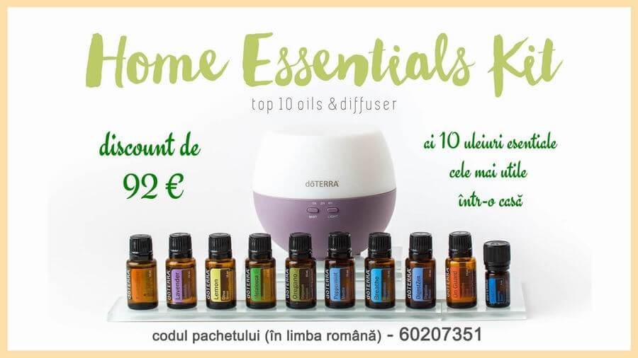 HOME ESSENTIALS KIT doTERRA – Familie Sănătoasă - Spanda Project